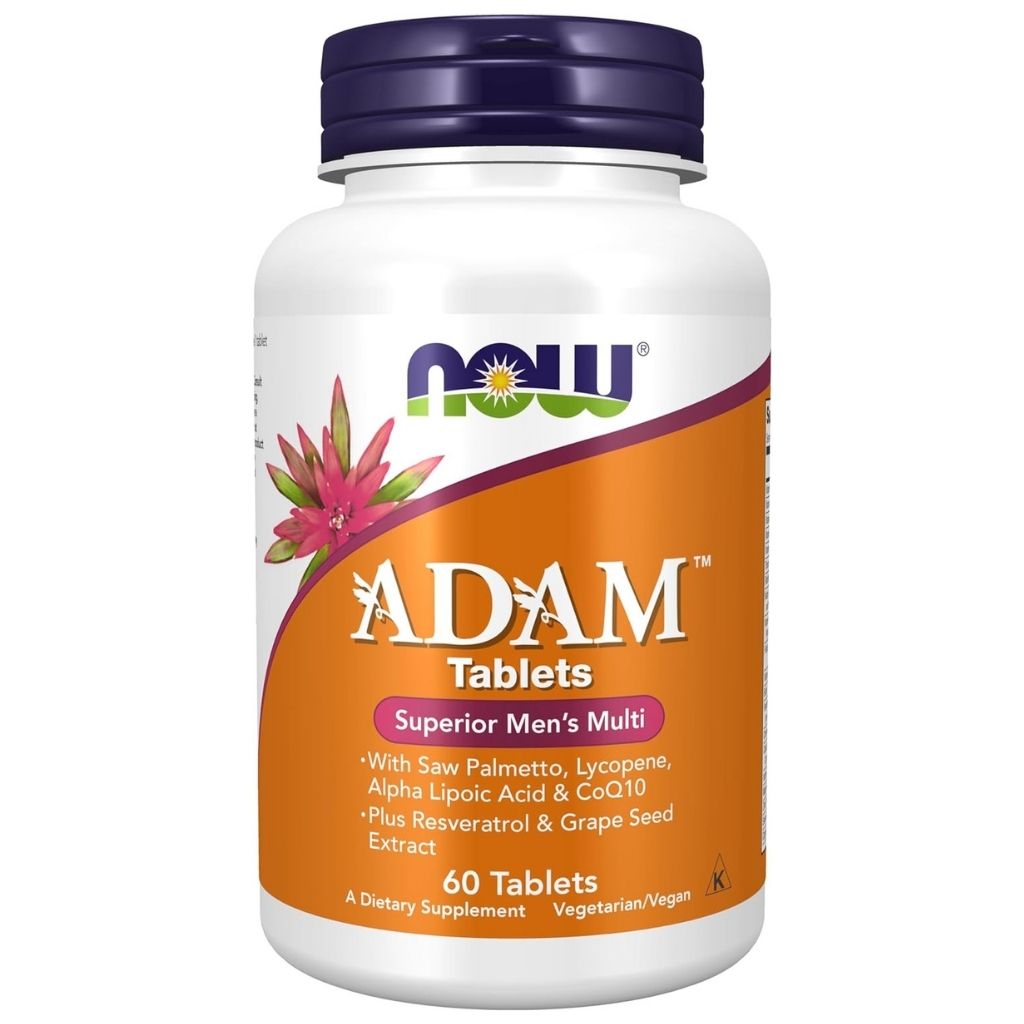 Now Adam Men's Multivitamin Tablets For Overall Wellness, Pack of 60's ...